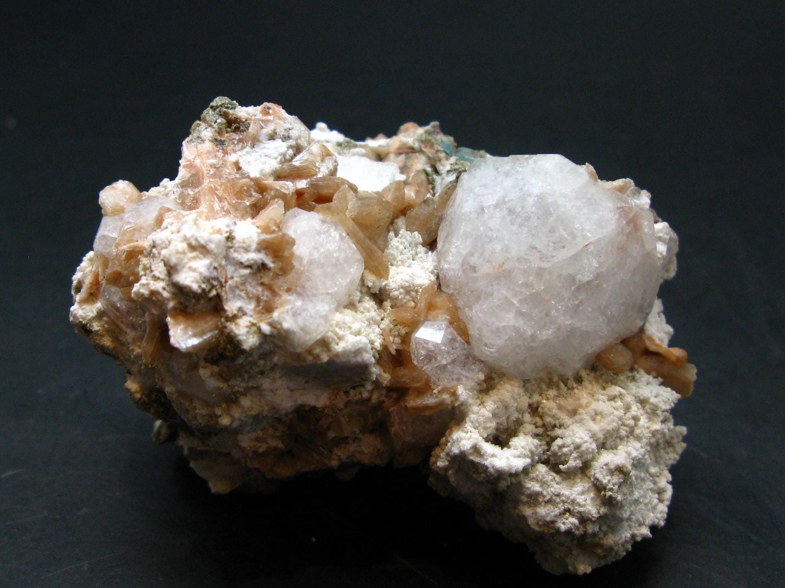Analcime & Stilbite Cluster From Canada - 2.9" - 138.78 Grams ...