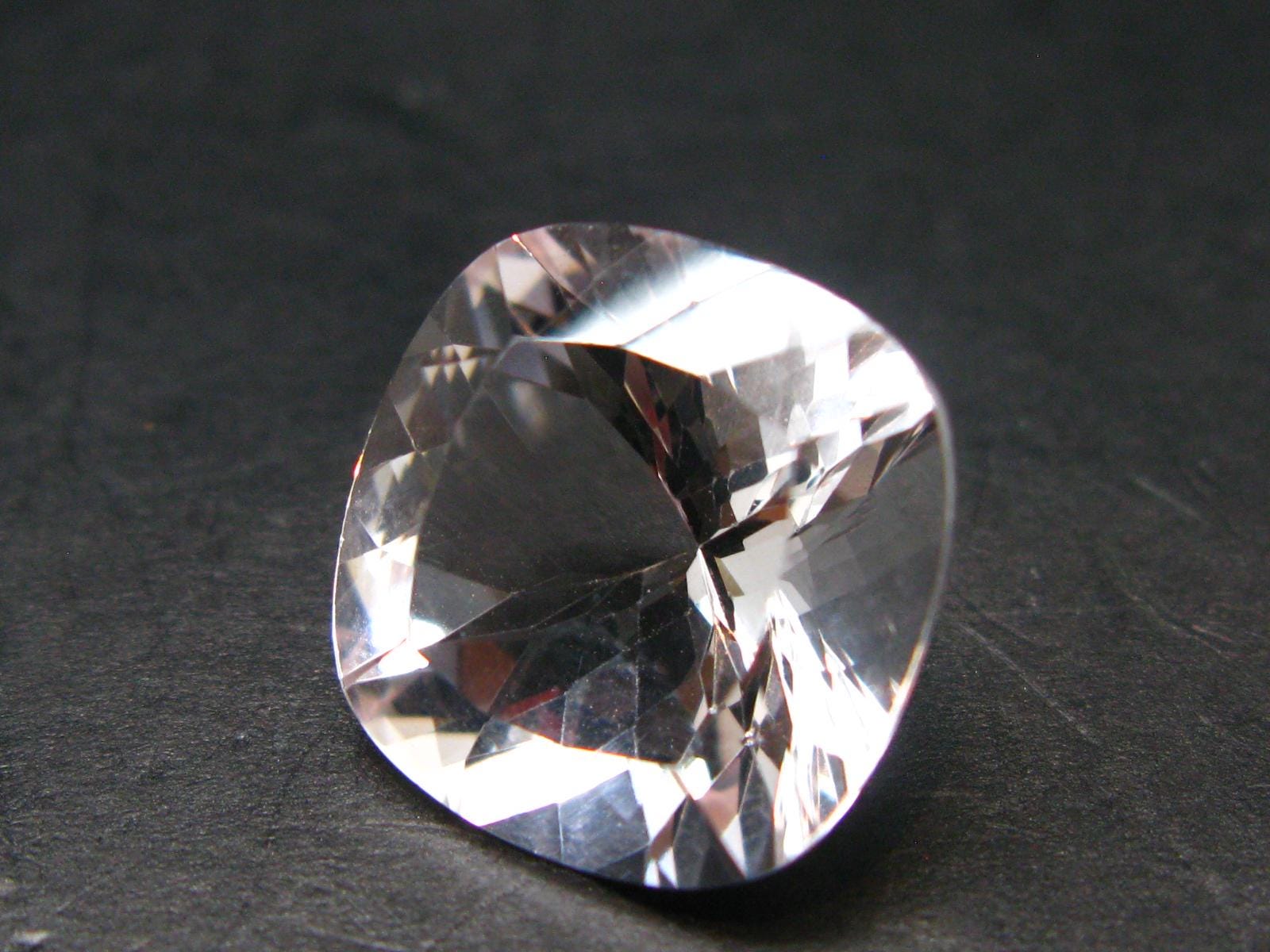 Danburite Gem Facetted Cut Stone From Mexico - 13.53 Carats ...